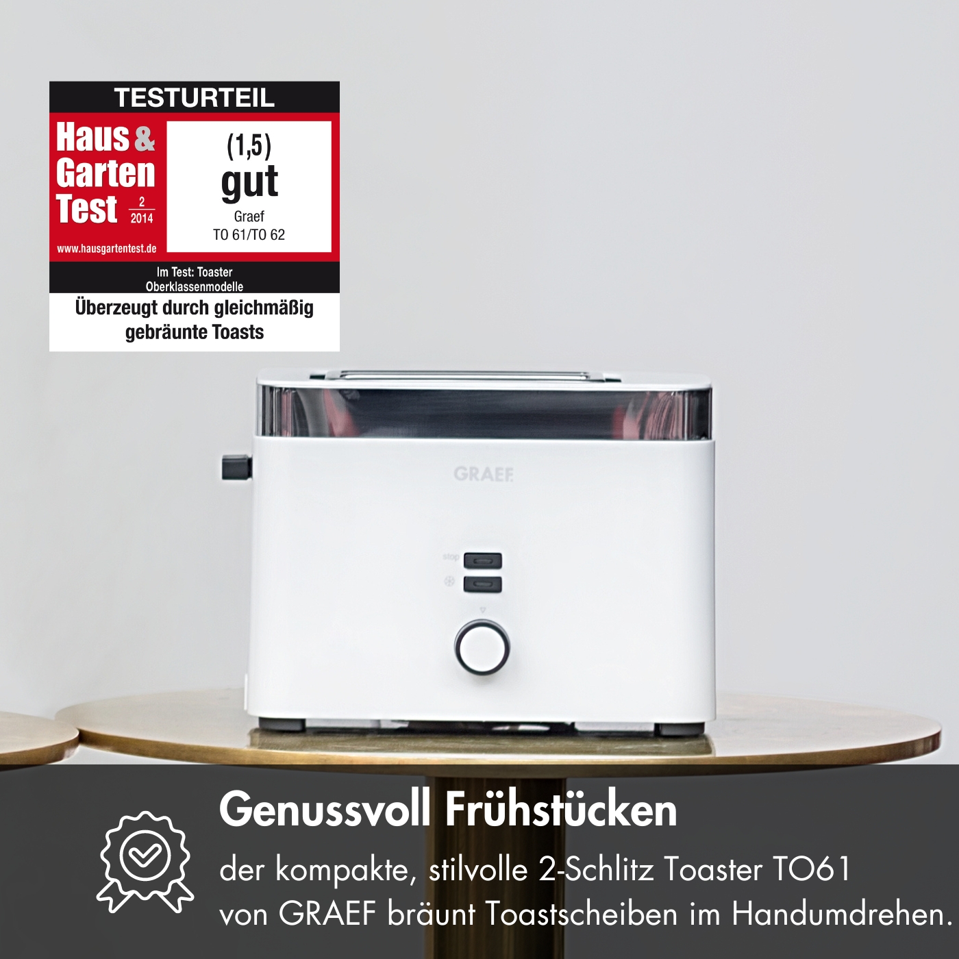 Order now GRAEF Toaster TO61 | GRAEF Onlineshop