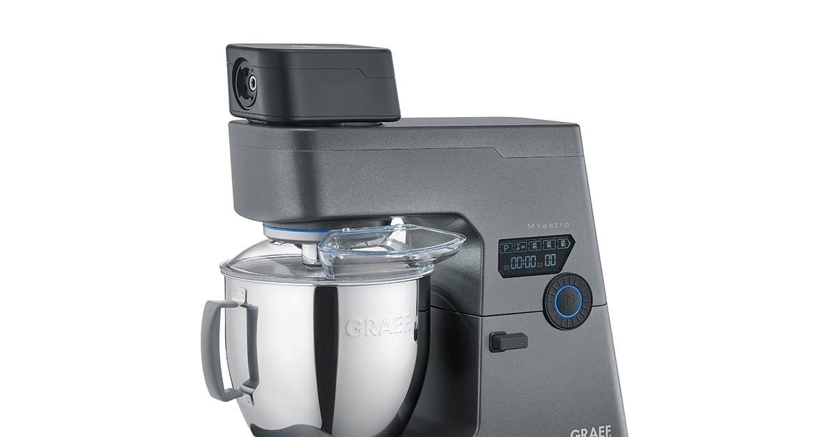 Order now GRAEF Stand mixer MYestro, iron mica + adapter | GRAEF Onlineshop